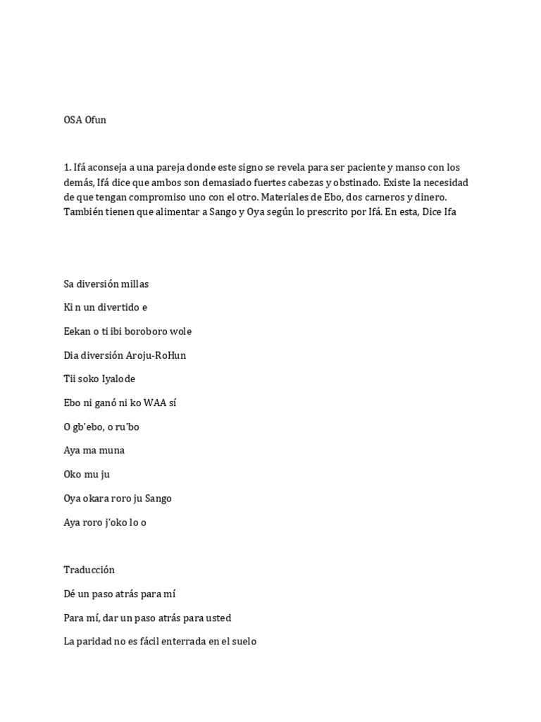 16osa Ofun | PDF
