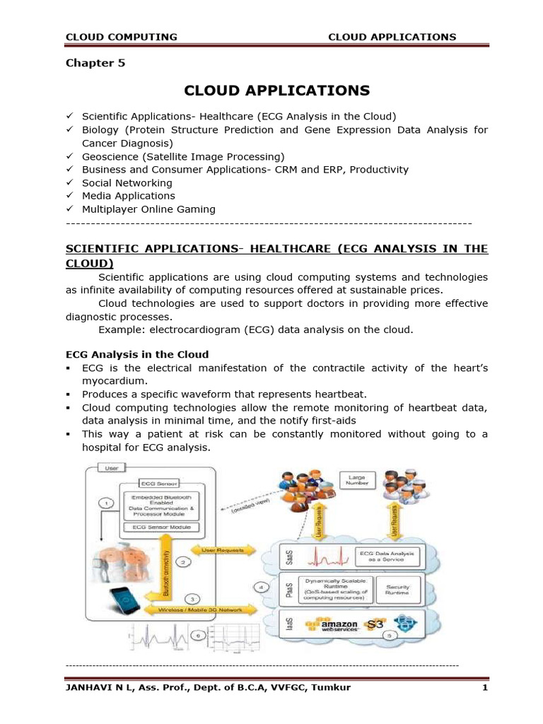 Cloud Computing - Chapter 5 | PDF | Cloud Computing | Application Software