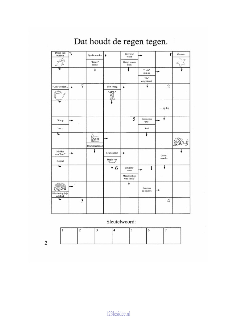 Kruiswoord | PDF