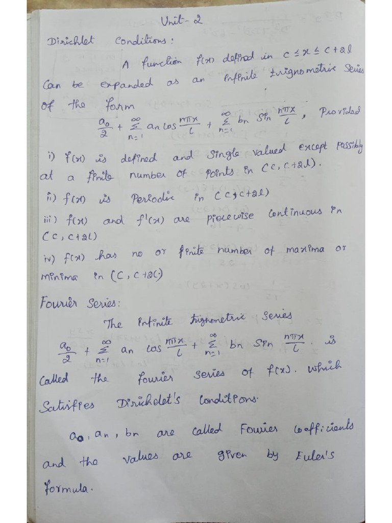 Transforms and Partial Differential Equations Unit 2 | PDF