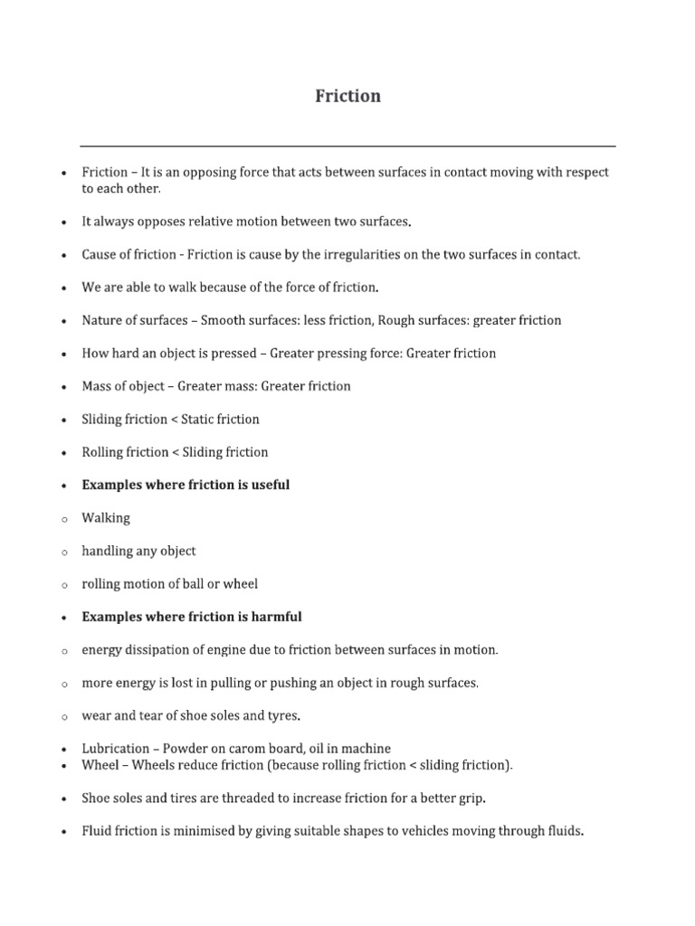 Science Friction Notes | PDF