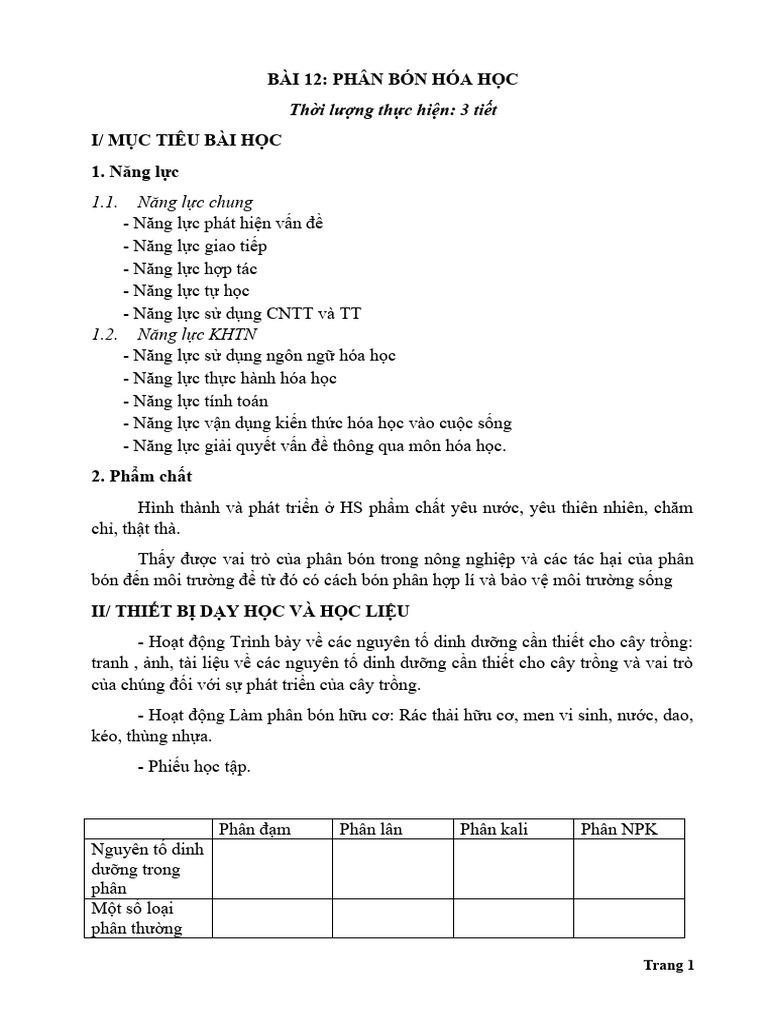 GA KHTN 8 Ket Noi Bai 12 | PDF