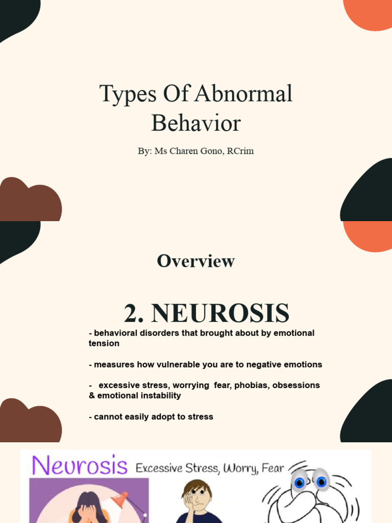 Tab 2. Neurosis | PDF | Self-Improvement