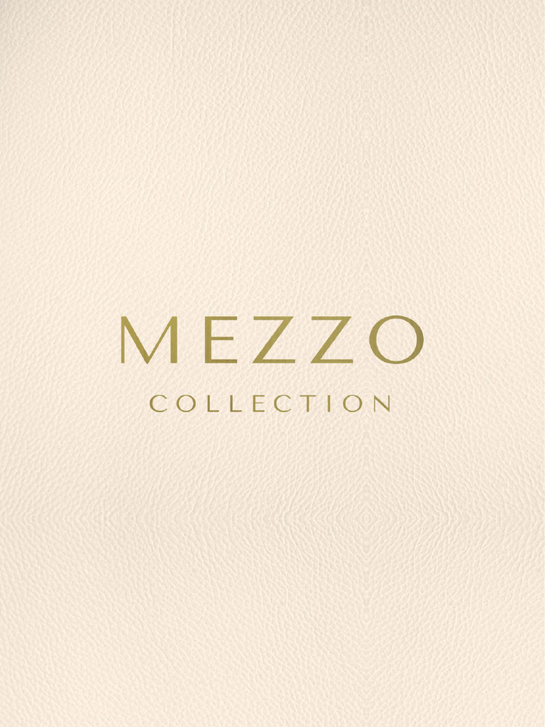 MEZZO COLLECTION Portugal Catalog | PDF | Chair | Upholstery