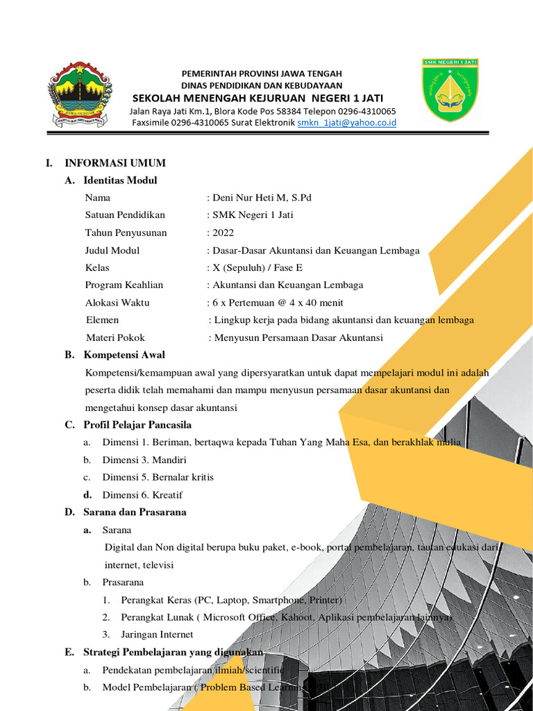 Modul Ajar - Elemen 4 | PDF