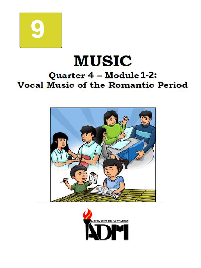 Music9 Q4 Module1-2 | PDF | Art Music9 Q4 Module1-2 | PDF | Art