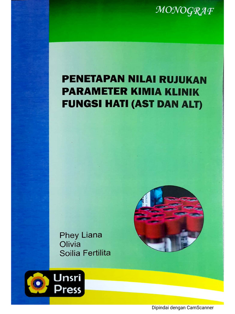 Nilai Rujukan Fungsi Hati: AST dan ALT | PDF