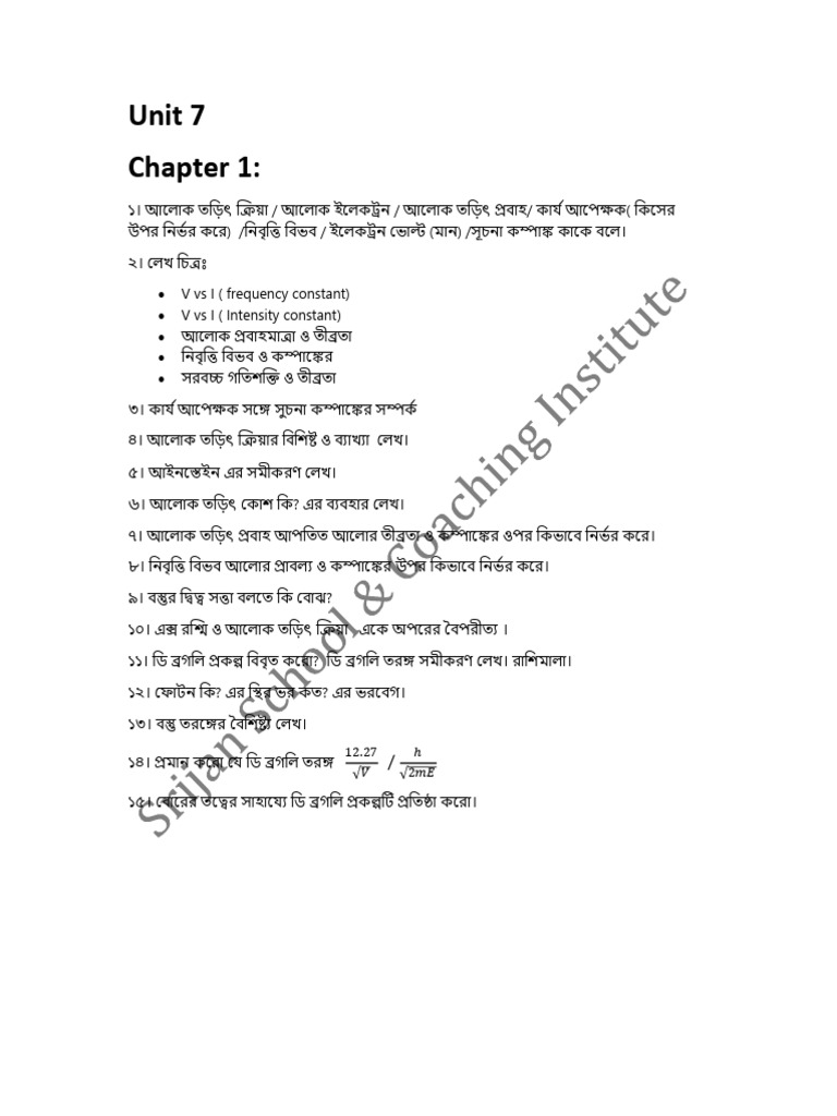 Part 4 Unit 7 PDF | PDF