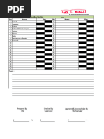 Tool Box Talk Attendance Sheet | PDF
