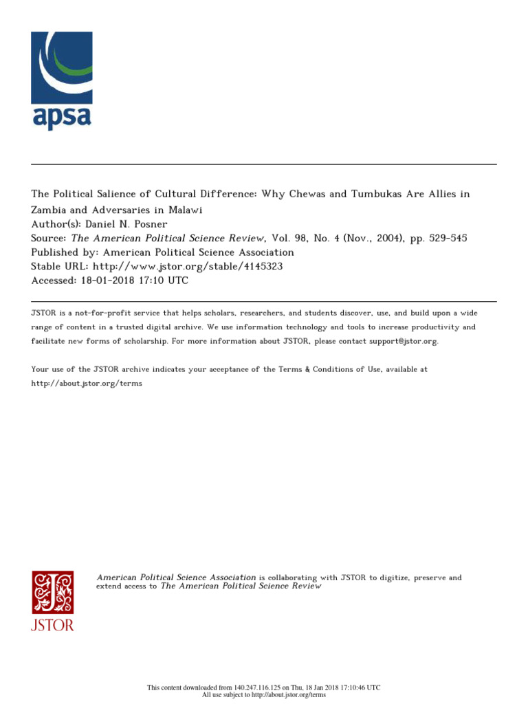 Daniel Posner | PDF | Social Science | History