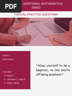 Igcse Mathematics Formula Booklet | PDF | Behavior Modification | Learning