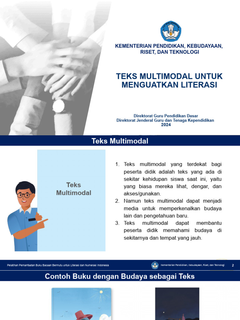 Teks Multimodal untuk Literasi Numerasi | PDF | Karier & Perkembangan