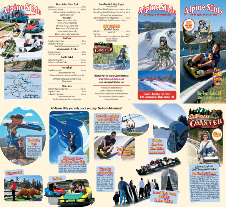 Alpine Slide Brochure 2023 1 | PDF