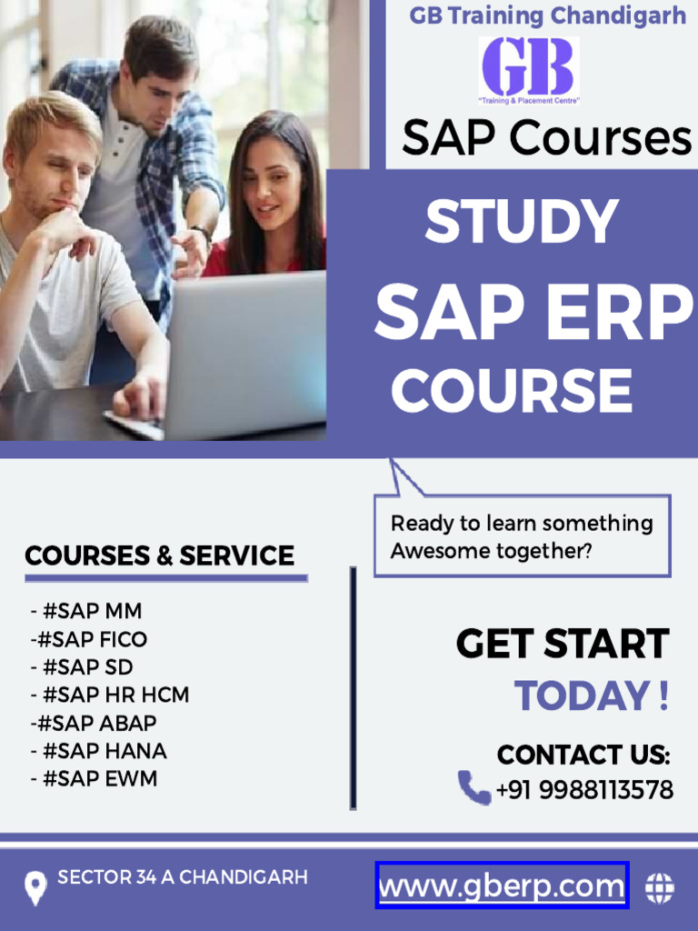 SAP Courses in Chandigarh and Mohali | PDF | Computers