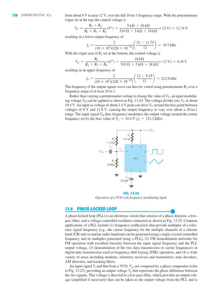Phase Locked Loop | PDF | Detector (Radio) | Electricity