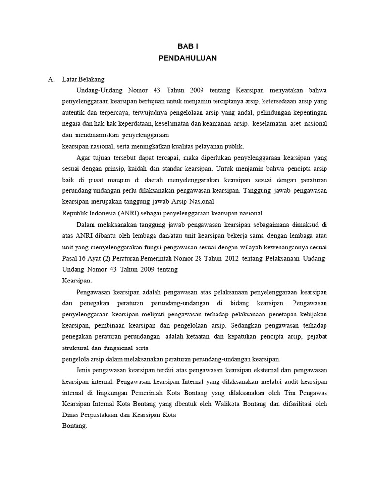 LAKI-BAB I-Template | PDF