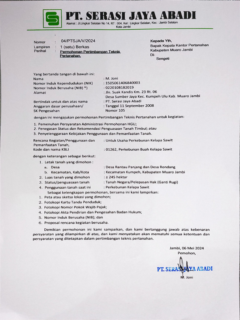 Permohonan Pertemuan Kanta | PDF