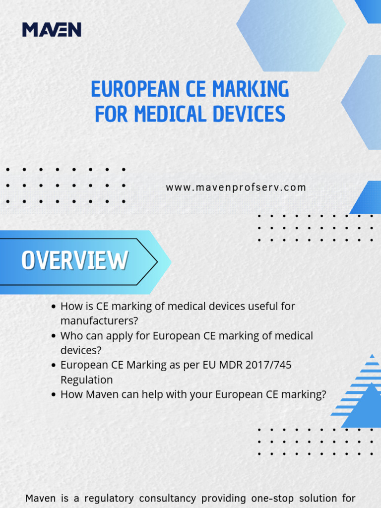 CE Marking Guide for Medical Devices | PDF | Medical Device | Regulation