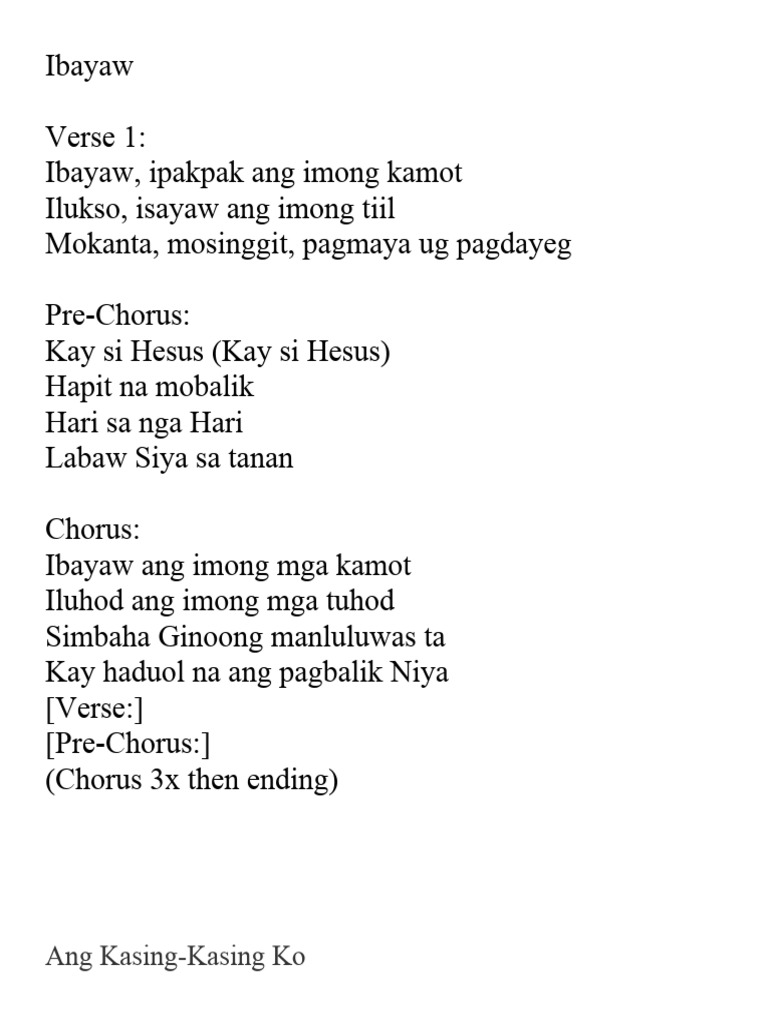 Bisaya Praise | PDF