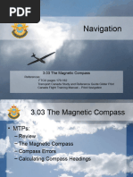 Magnetic Compass Error Explained | PDF | Compass | Force