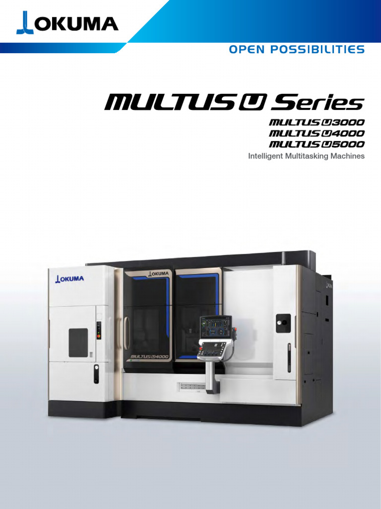 MULTUS U Series - OSP P500 Brochure - 2024 | PDF | Gear | Machining