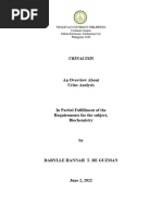 Guaiac Test | PDF | Human Feces | Clinical Medicine