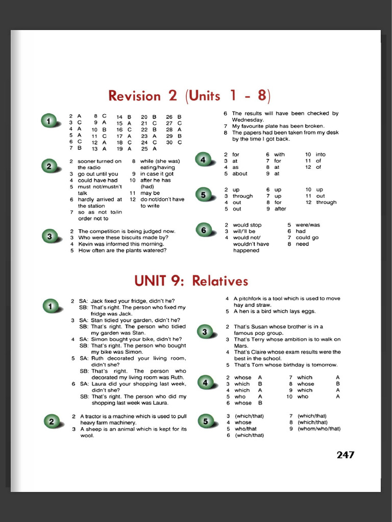 Grammarway 3 With Answers 2 | PDF