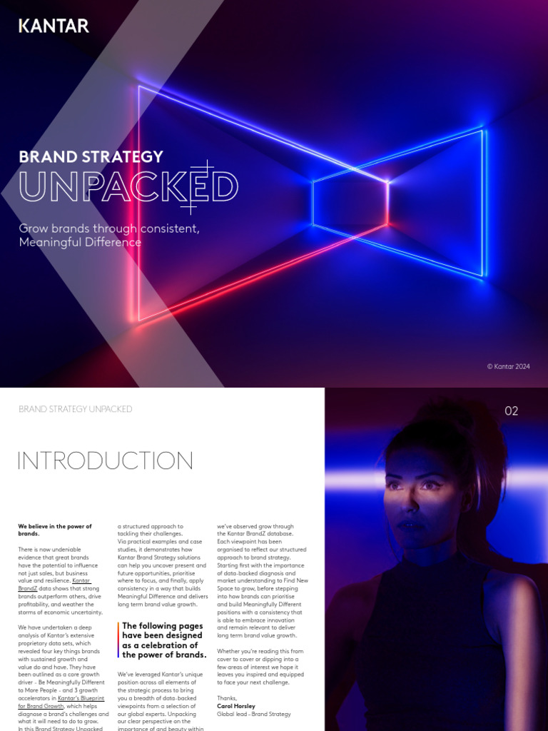 Kantar's Blueprint for Brand Growth | PDF | Brand | Analytics