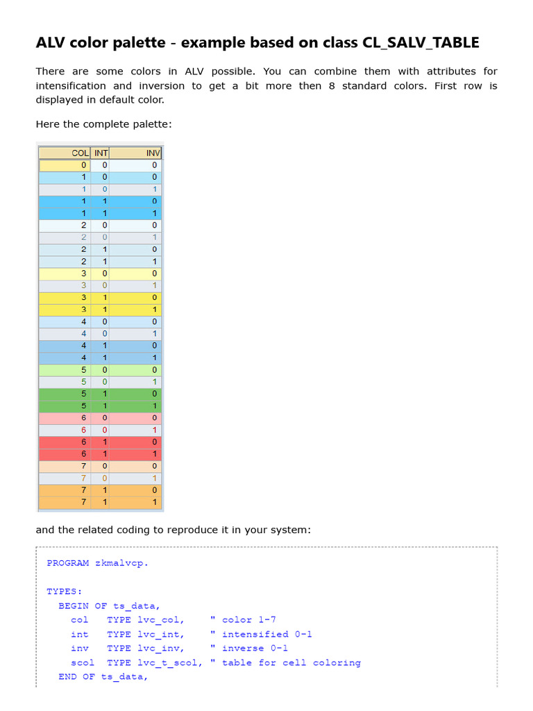 Setar Cor Alv | PDF | Software Engineering | Computing