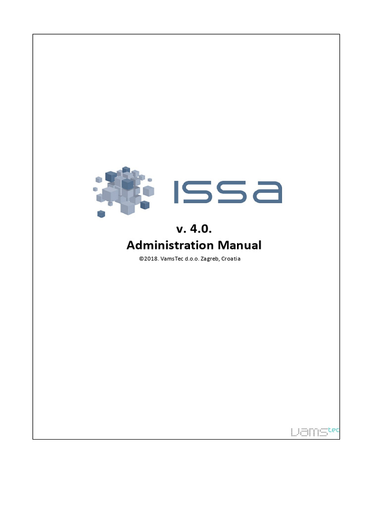 EN - Issa Administration Manual | PDF | World Wide Web | Internet & Web