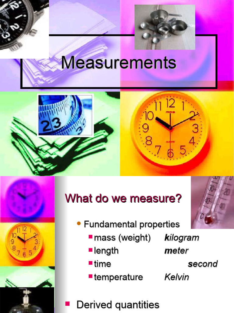 Measurements | PDF | Significant Figures | Units Of Measurement