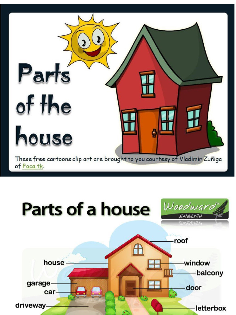 Parts of A House | PDF