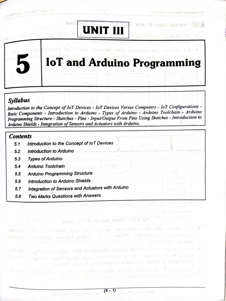 Es & IoT UNIT-3 | PDF