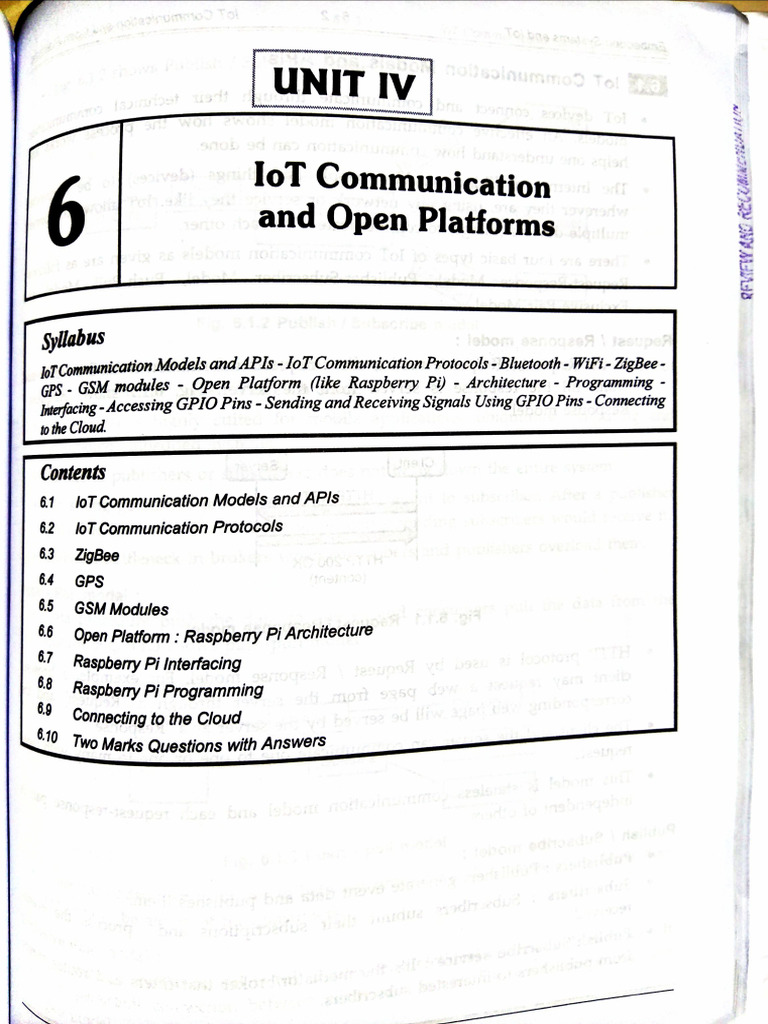 Es & IoT UNIT-4 | PDF
