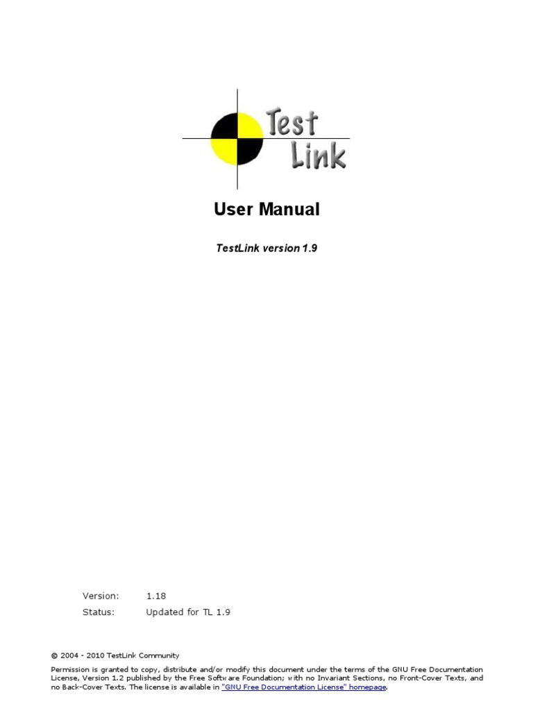 Testlink User Manual | Download Free PDF | Specification (Technical ...