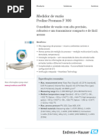 Proline Promag W 300 Flow Meter Guide | PDF | Sensor | Water