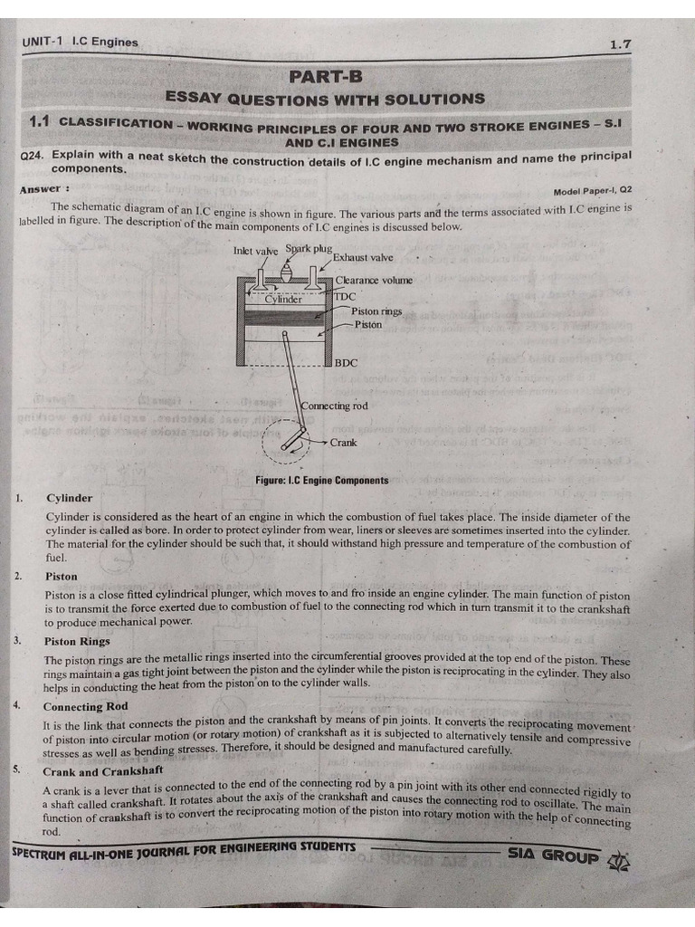 Thermal Engineering 1 Spectrum | PDF