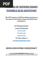KCSE Pp3 2025 Trial 1 | PDF