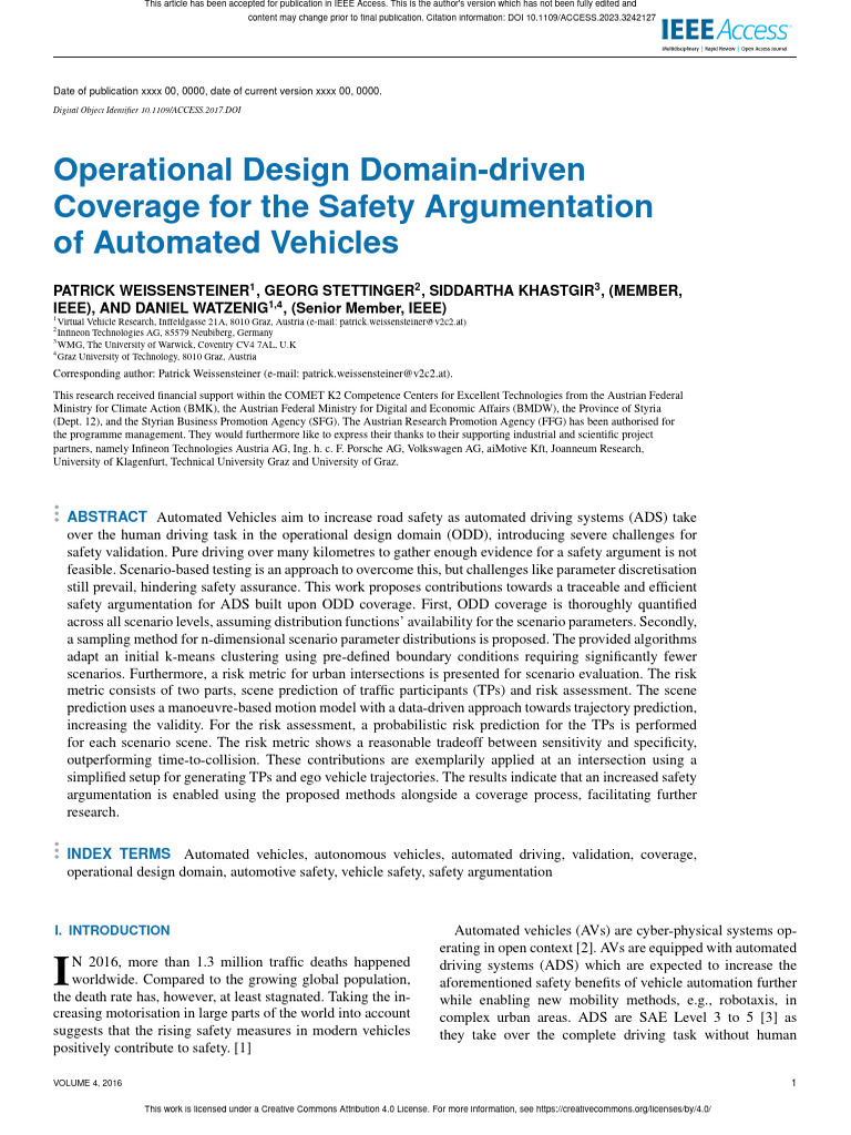 Operational Design Domain-Driven Coverage | PDF | Cluster Analysis | Variance