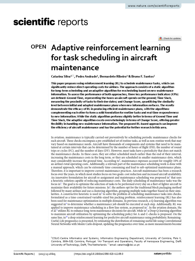 Z Fraco - Adaptive-reinforcement-learning-for-task-scheduling-in-aircraft-maintenanceScientific ...