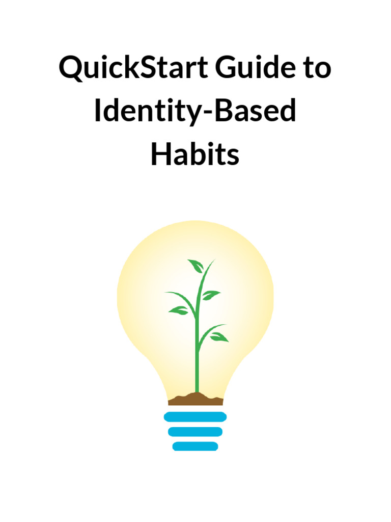 CU Identity Based Habits | PDF | Habits | Goal