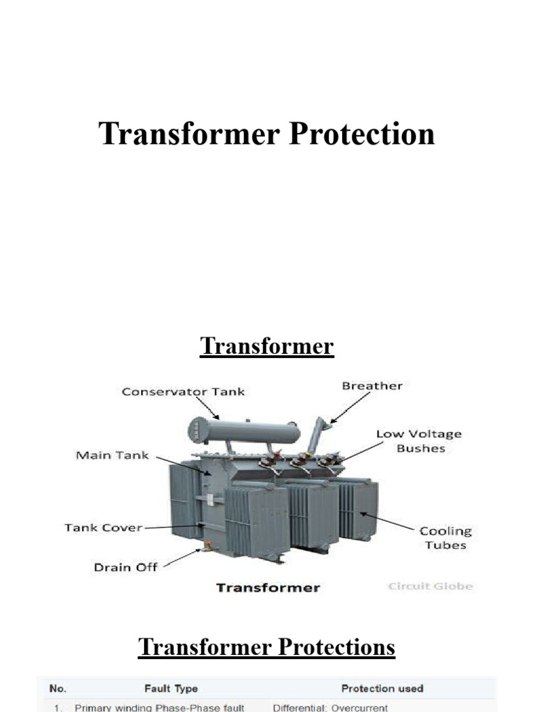 Transformer Protection | PDF