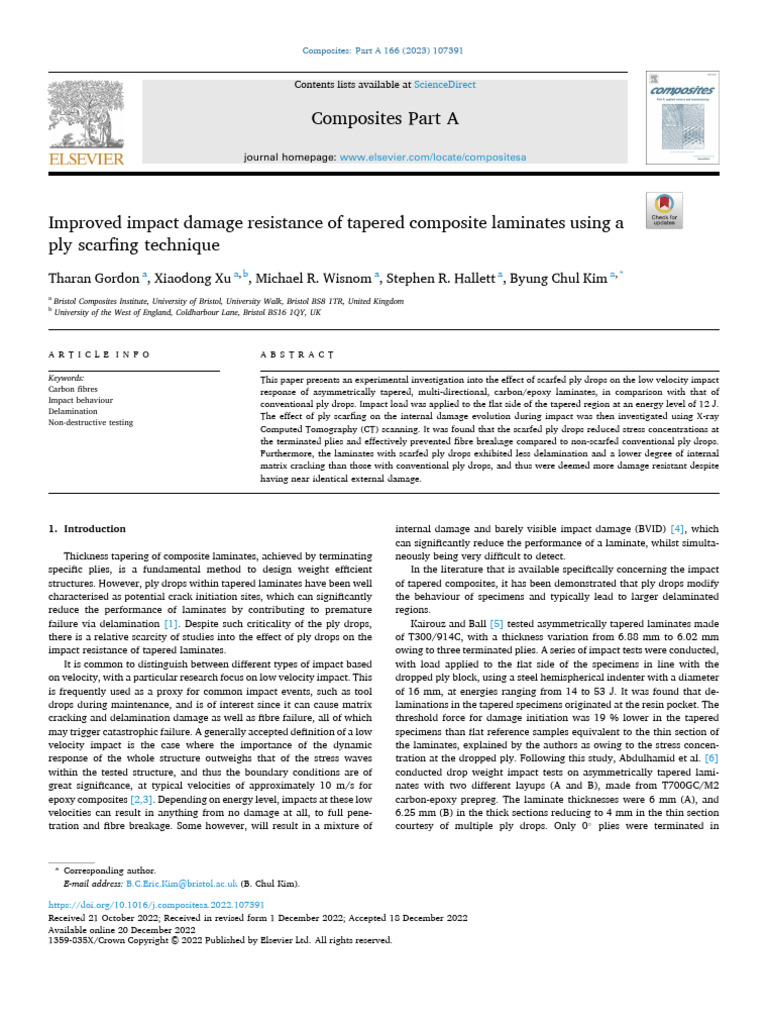 2023-Improved Impact Damage Resistance of Tapered Composite Laminates ...