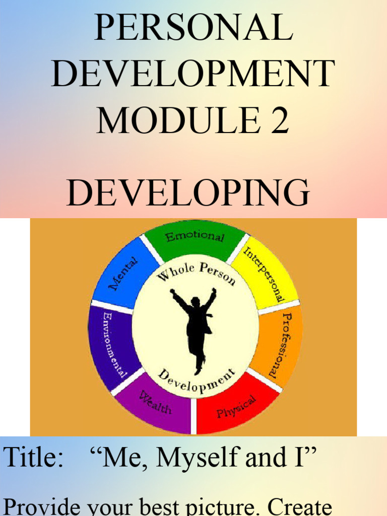 Module 2 Developing The Whole Person | PDF | Feeling | Mind