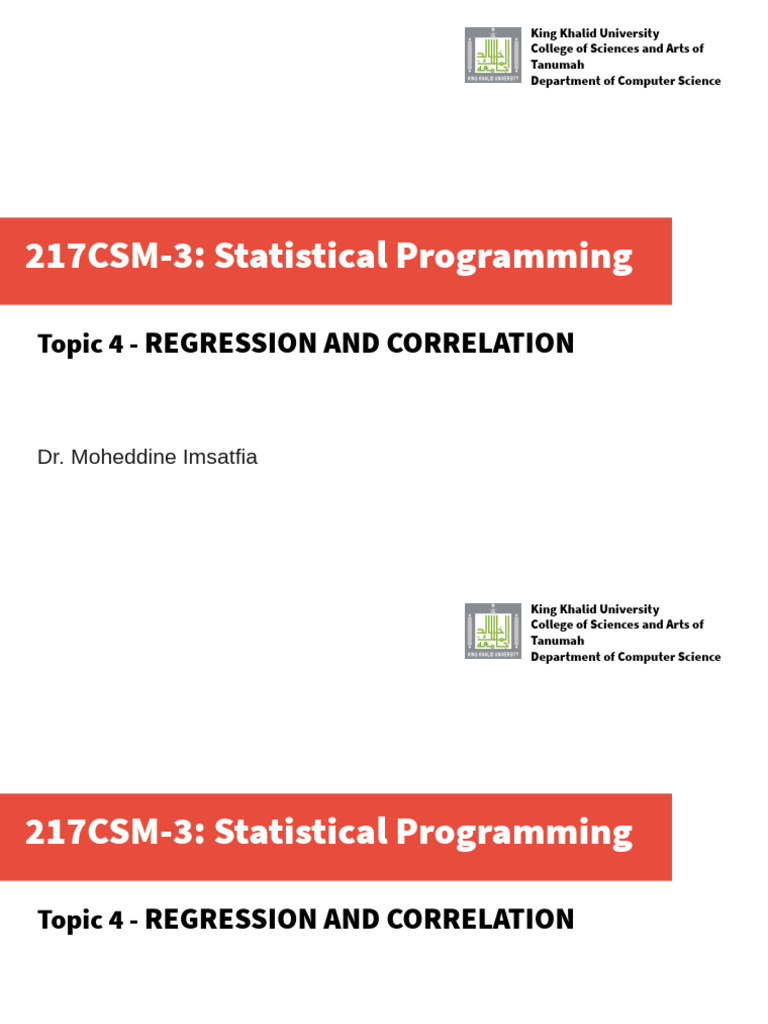 Linear Regression & Correlation Guide | PDF | Errors And Residuals | Regression Analysis
