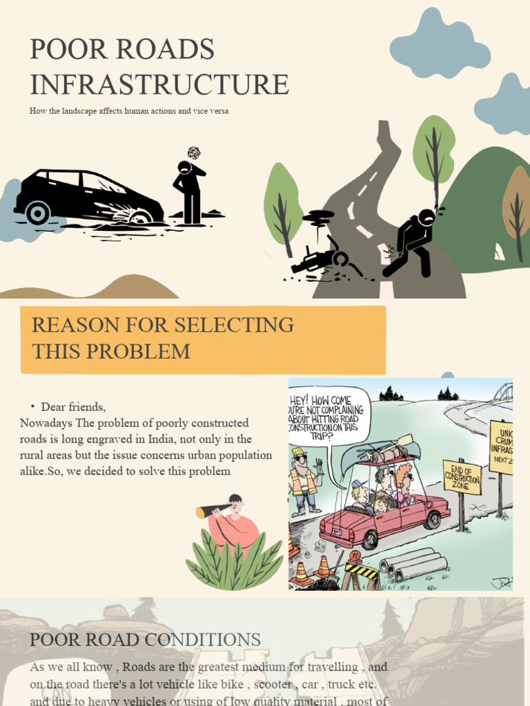 Impact of Poor Road Infrastructure in India | PDF | Road | Truck