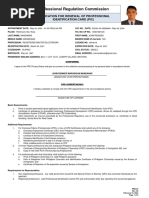 PRC License Renewal (REE) | PDF