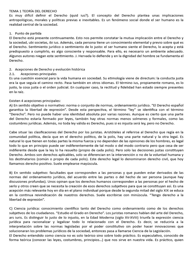 Tema 1 TD | PDF | Justicia | Crimen y violencia