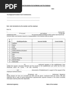 Joint Declaration Form | PDF