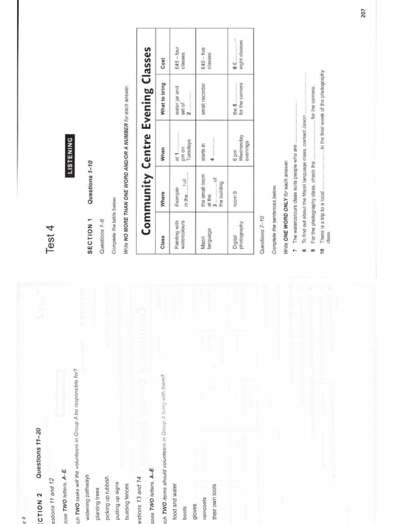Ielts Practice Test 4 Pdf 8629